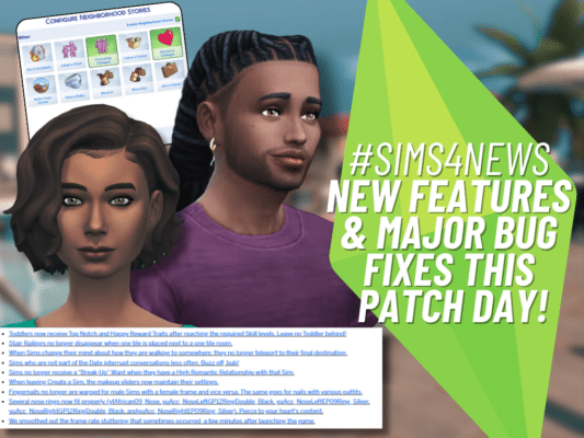 The Sims 4 Newest Update Brings New Life to the Game! (July 23,2024 ...