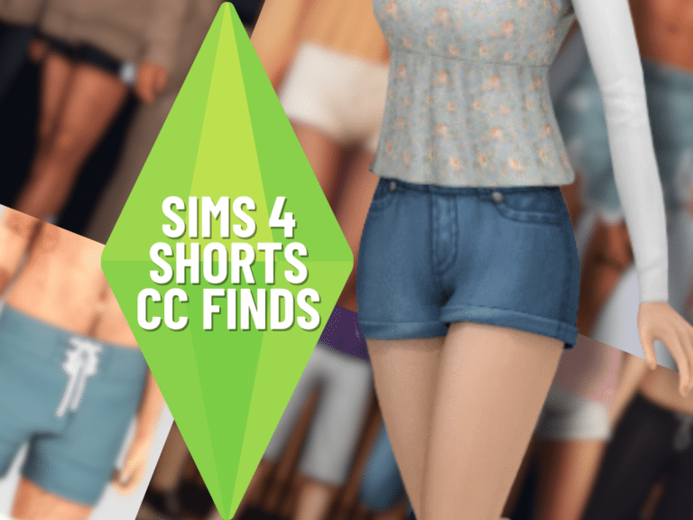 Sims 4 Shorts Custom Content That You Need to Try — SNOOTYSIMS