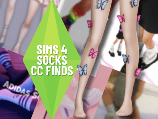 20 Sims 4 Socks Custom Content + One Special Pack! — SNOOTYSIMS
