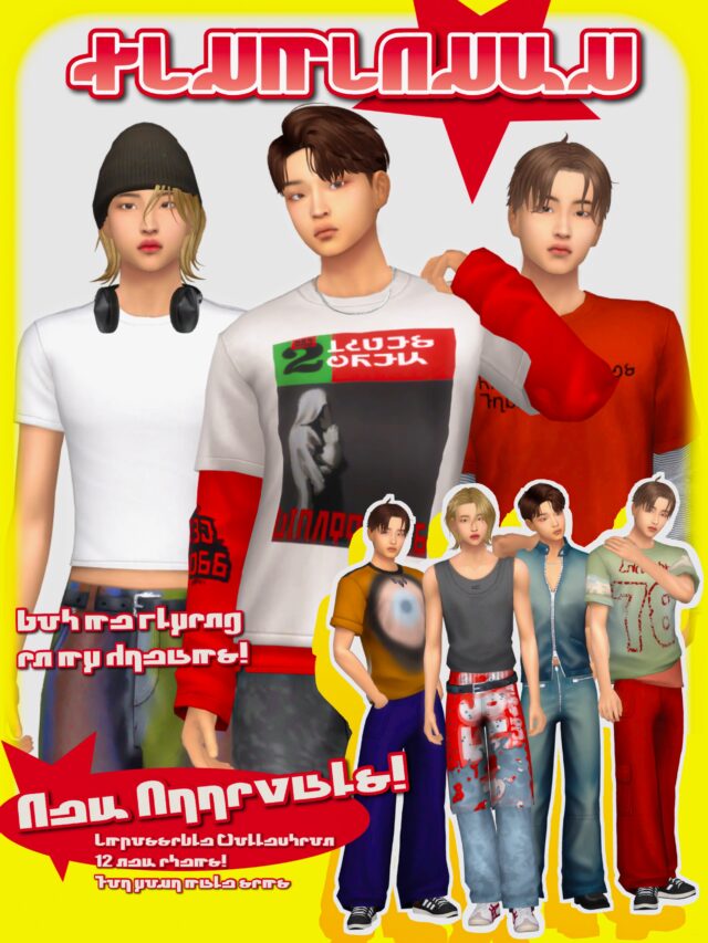 The Best Sims 4 Shirts Mods & CC — SNOOTYSIMS