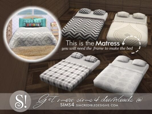 Mattress CC & Mods You Should Download — SNOOTYSIMS