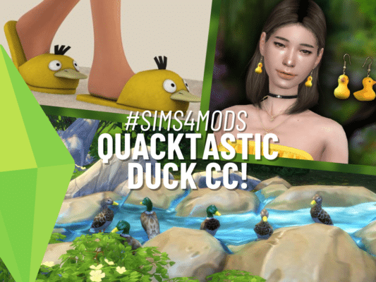 25+ Pieces Of Sweet Duck CC To Get Your Feathers Ruffled! — SNOOTYSIMS