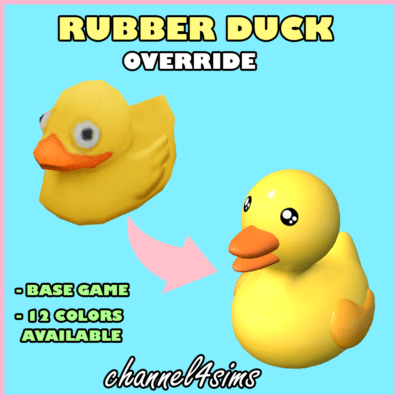 25+ Pieces Of Sweet Duck CC To Get Your Feathers Ruffled! — SNOOTYSIMS