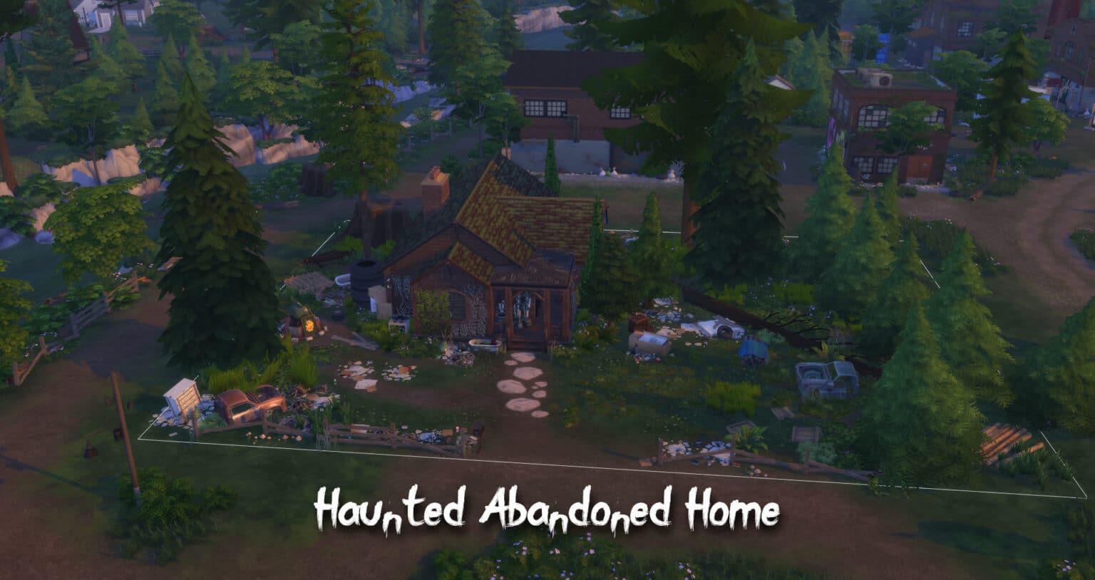 13+ Spooky Haunted Houses To Send Shivers Down Sims' Spines! — SNOOTYSIMS