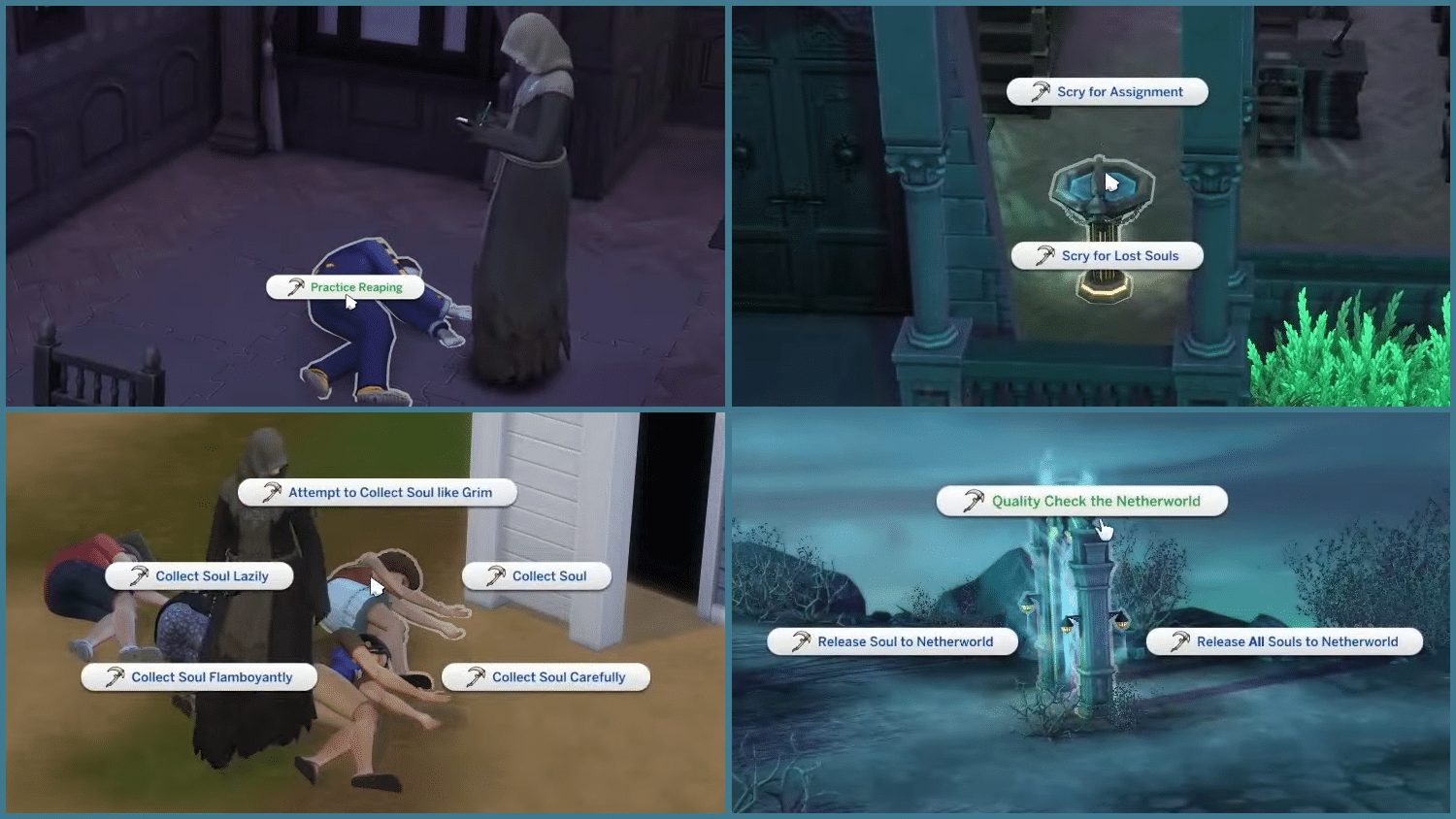 Let's Learn About The Sims 4's Reaper Career — SNOOTYSIMS
