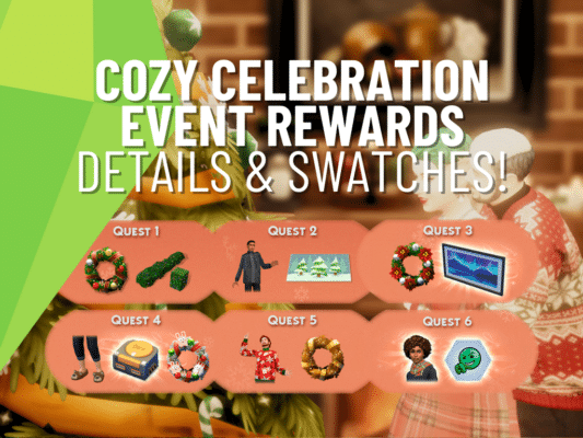 A Look At The 2024 Cozy Celebrations Event Rewards! — SNOOTYSIMS