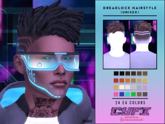 Unique Dreads CC for Your Males & Females in the Sims 4! (2025 UPDATE ...