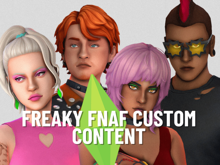 Freaky FNAF Custom Content That Will Give Sims Nightmares! (2025 UPDATE ...