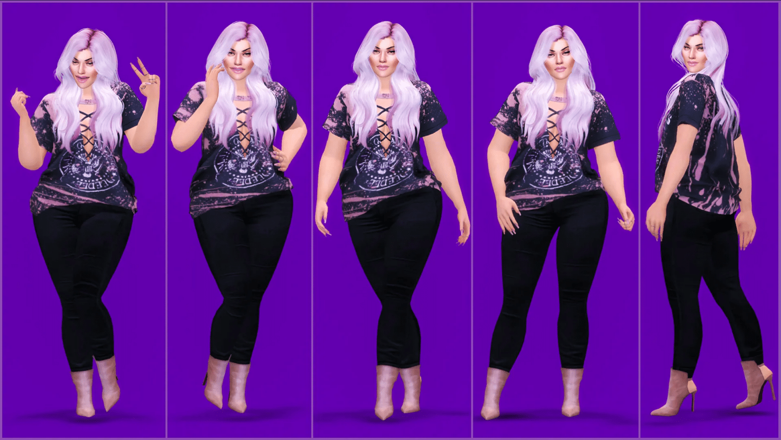 30+ Striking Plus Size Pose Packs for Big & Beautiful Sims (2025 UPDATE ...