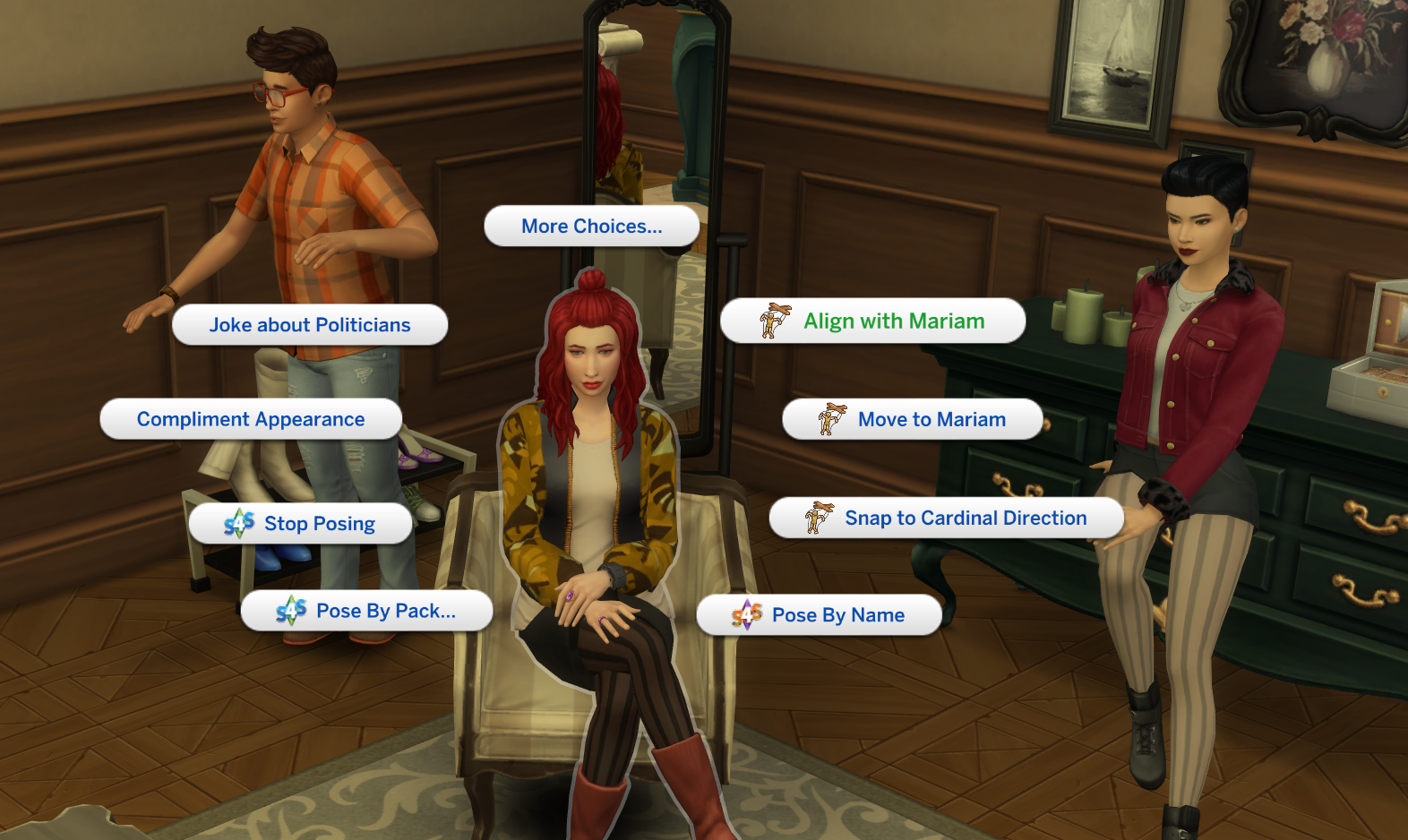 Pose Alignment Interactions Mod - The Ultimate Tool For Poses! — SNOOTYSIMS