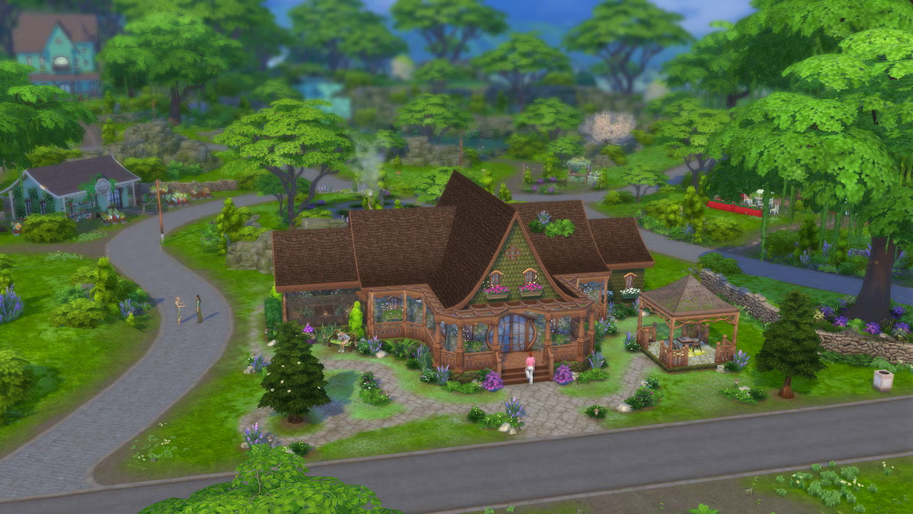World Preview: The Sims 4 Enchanted By Nature Builds! — SNOOTYSIMS