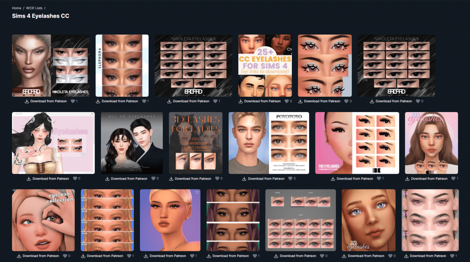 Discover WCIF.CC, The NEW Go‑To Search Engine for Sims 4 Custom Content ...