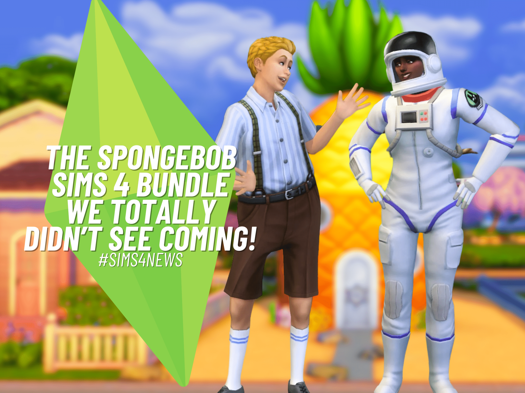 Dive Into Bikini Bottom: SpongeBob Hits The Sims 4 with Official Bundle ...