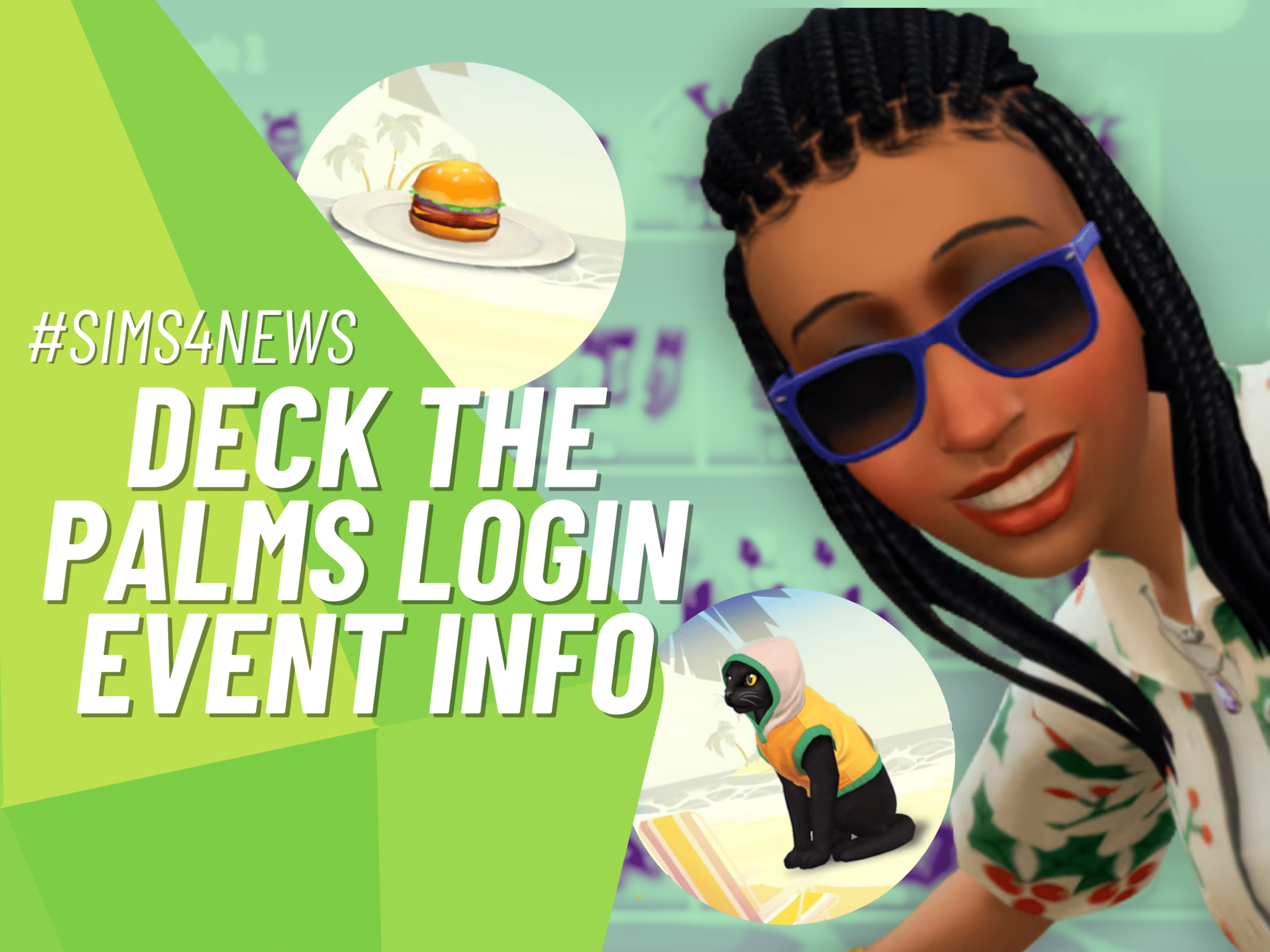 Celebrate the Holidays in The Sims 4 with the Deck the Palms Login ...