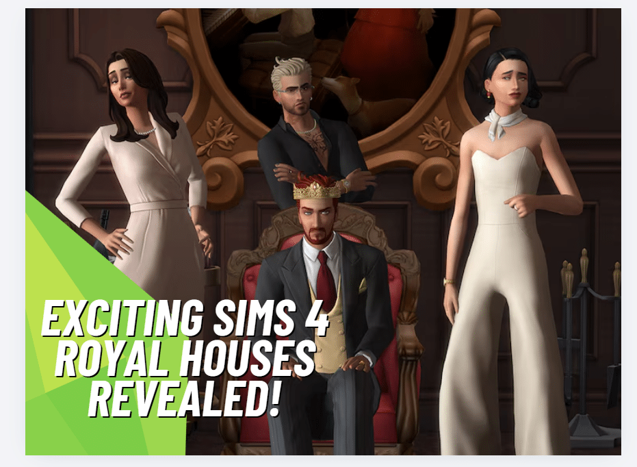 Sims 4 Royalty & Legacy Dynasties Exciting Look at Noble Families ...