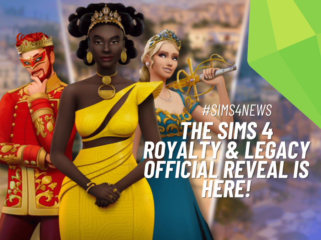 The Sims 4 Royalty & Legacy Expansion Pack: Epic Kingdom Adventure ...