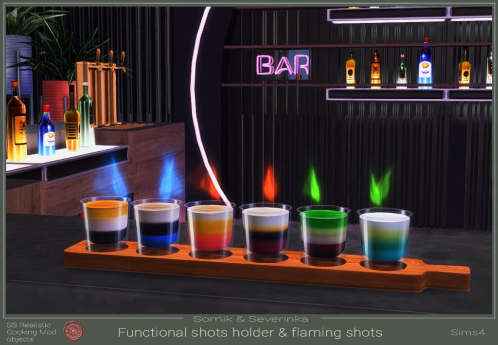 Flaming Shots and a Functional Shot Glass Holder: An Exciting New Way ...