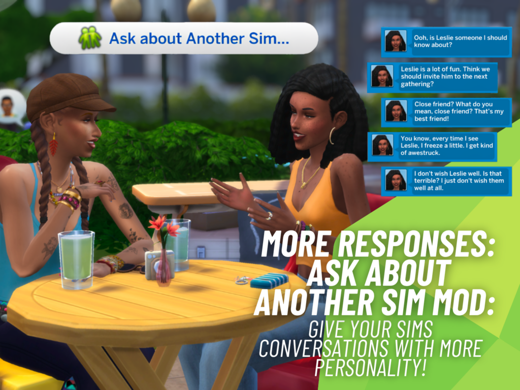 More Responses: Ask about Another Sim Gets an Exciting Upgrade — SNOOTYSIMS